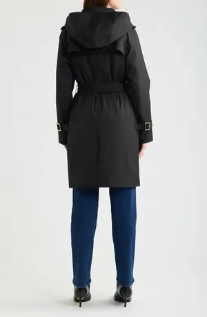 Michael Kors Hooded Trench Coat
