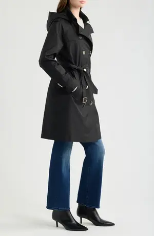 Michael Kors Hooded Trench Coat