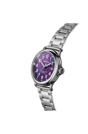Shinola Detrola Stainless Steel Bracelet Watch