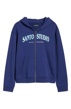 SANTO STUDIO Athletic Dept Zip Hoodie