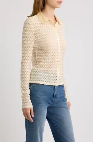 FRAME Bubble Stitch Shirt
