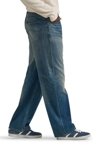LEEM Henry High Waist Baggy Leg Jeans