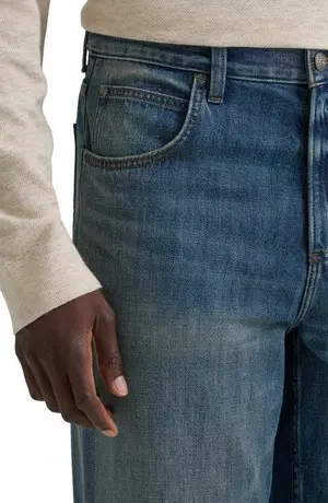 LEEM Henry High Waist Baggy Leg Jeans