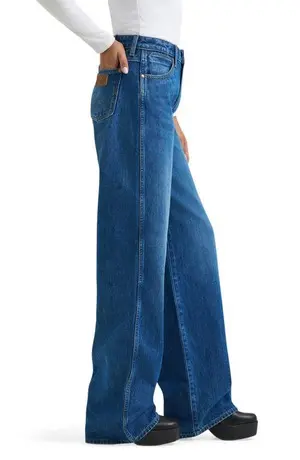 Wrangler Joey High Waist Wide Leg Jeans