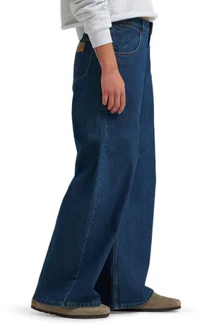 Wrangler Ultra Barrel Low Rise Wide Leg Jeans