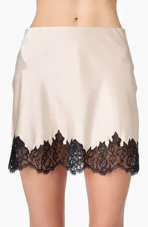 Cami Nyc Rogers Silk Miniskirt