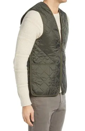 Barbour Zip Line Quilted Vest