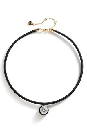 Baublebar Lindsey Crystal Collar Necklace - Black