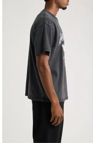 SANTO STUDIO Fangs Forever Graphic Cotton T-shirt
