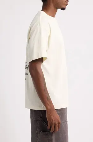 SANTO STUDIO Ny Hotel Graphic Cotton T-shirt