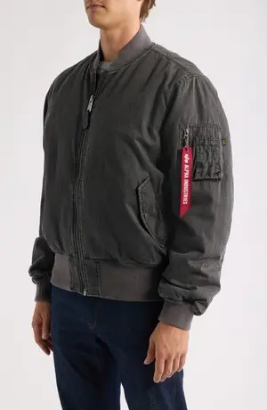 Alpha Industries Ma-1 Heritage Cotton Bomber Jacket