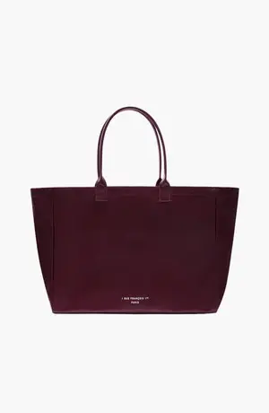 ANINE BING Leo Coated Canvas Tote