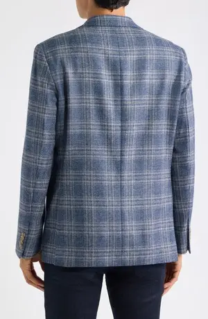 JACK VICTOR Midland Wool Sport Coat - Blue
