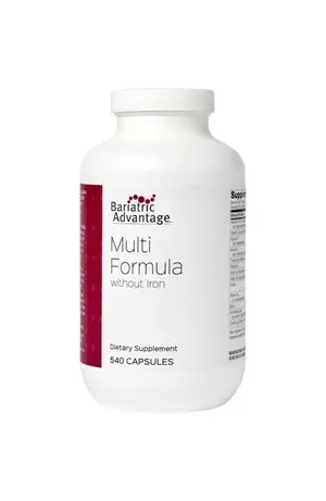 BARIATRIC ADVANTAGE Multi Formula High Potency Daily Multivitamin Without Iron 540 Capsules - None