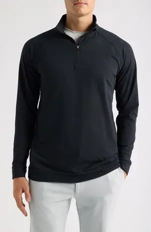 SWANNIES Colt Quarter Zip Pullover - Black
