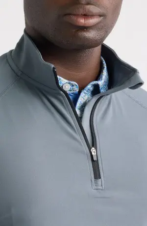 SWANNIES Colt Quarter Zip Pullover - Graphite
