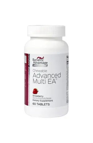 BARIATRIC ADVANTAGE Chewable Advanced Multi High Potency Daily Multivitamin With Iron 60 Count - None