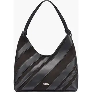 Dkny Textured Shoulder Bags