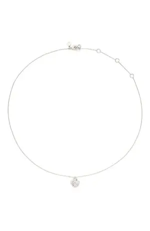 Kate Spade New York Spade Flower Pavé Pendant Necklace