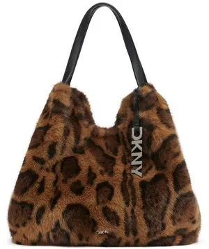 Dkny Paula Medium Tote Bag - Leopard