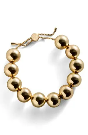 Baublebar BaubleBar Jane Beaded Slider Bracelet Gold