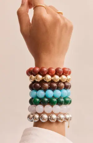 Baublebar Jane Beaded Bracelet - Red