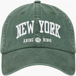 ANINE BING Jeremy New York University Baseball Cap