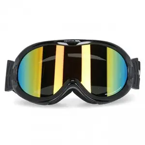 TRESPASS Adultsgender Inclusive Vickers Double Lens Snow Sport Ski Goggles - Black