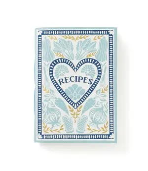 MATR BOOMIE Khaana Recipe Journal Recycled Paper - Light Blue
