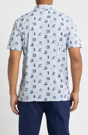 SWANNIES Fedora Performance Golf Polo