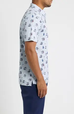 SWANNIES Fedora Performance Golf Polo