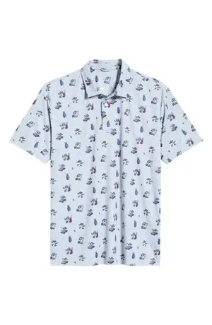 SWANNIES Fedora Performance Golf Polo
