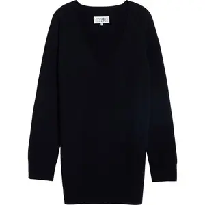 MAISON MARGIELA Wool Blend V-neck Sweater