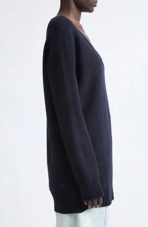 MAISON MARGIELA Wool Blend V-neck Sweater