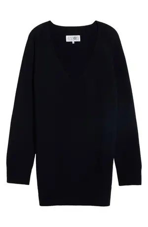 MAISON MARGIELA Wool Blend V-neck Sweater
