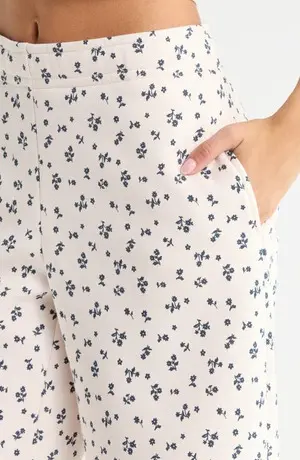 PACSUN Ditsy Floral Wide-leg Sweatpants