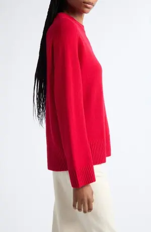 REISS Riley Wool & Cashmere Sweater - Red