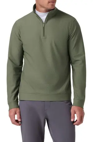 Mizzen+main Easton Quarter Zip Sweater