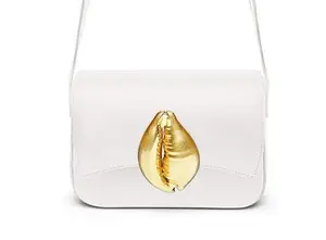FLORE K. Sì Cowrie Shell Bag - Bone