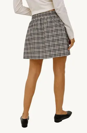 Rails Sayana Check Miniskirt
