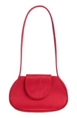 FOR THE AGES Ineva Moiré Baguette Shoulder Bag