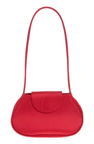 FOR THE AGES Ineva Moiré Baguette Shoulder Bag