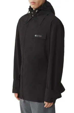 LANVIN Short Parka In Technical Cotton