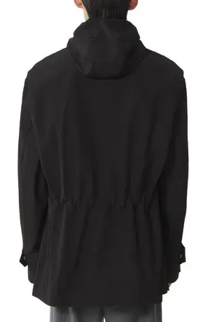 LANVIN Short Parka In Technical Cotton