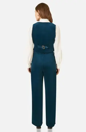 YUMI Tailored Ribbed Waistcoat
