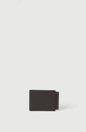 Brunello Cucinelli Smooth Calfskin Money Clip Wallet