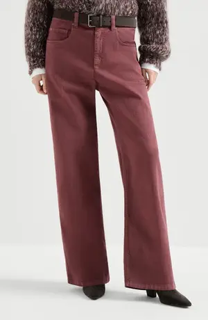 Brunello Cucinelli Loose Barrel Trousers
