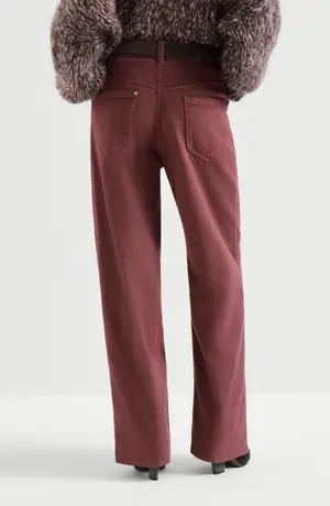Brunello Cucinelli Loose Barrel Trousers