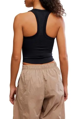 Free People New Heights Performance Cami - Black