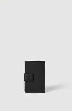 Brunello Cucinelli Brushed Leather Wallet With Zipper